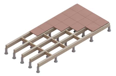 ROOF DECK INSTALLATIONS | DekTekTile - Precast Concrete Decking Material